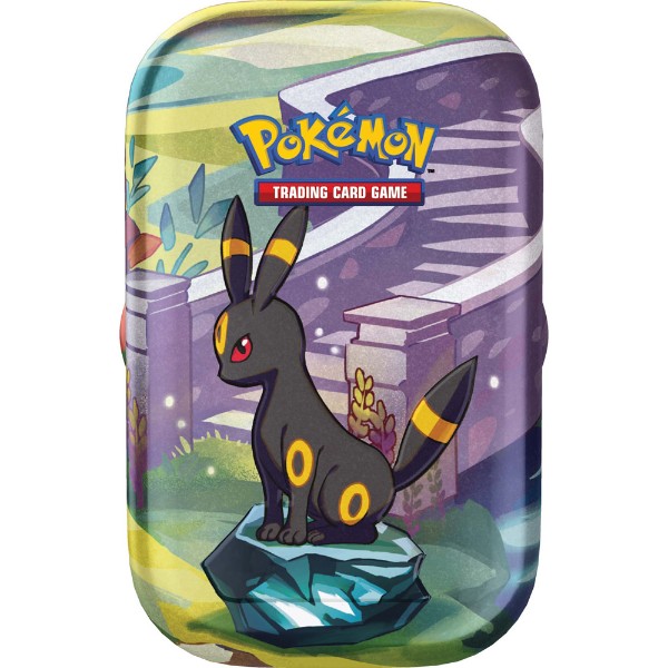 Pokémon TCG: Scarlet & Violet—Prismatic Evolutions Mini Tin Assorted IN ...