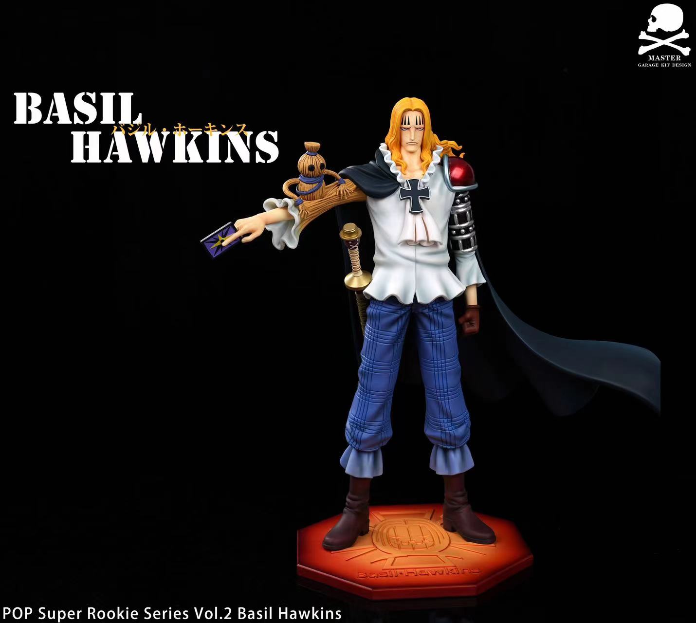Basil Hawkins Resin Statue | One Piece PREORDER