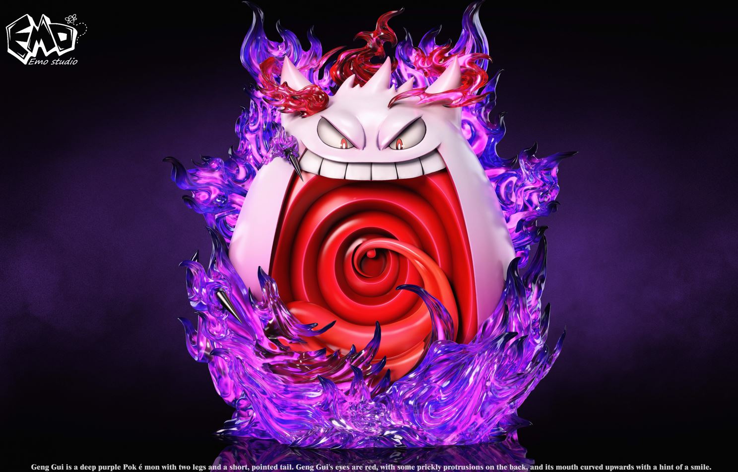 Graduation Model #1 Gengar Resin Statue | PREORDER