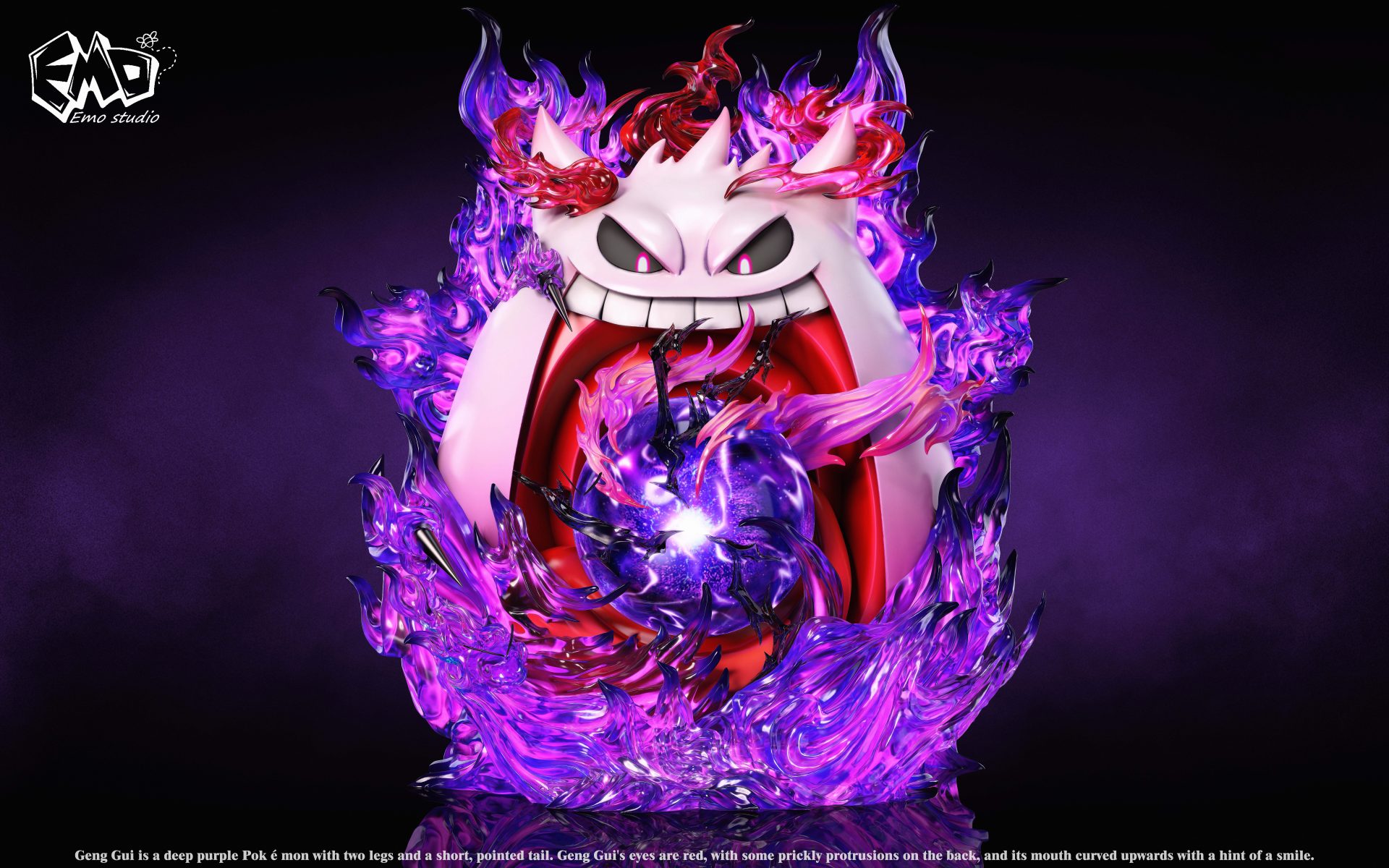 Graduation Model #1 Gengar Resin Statue | PREORDER