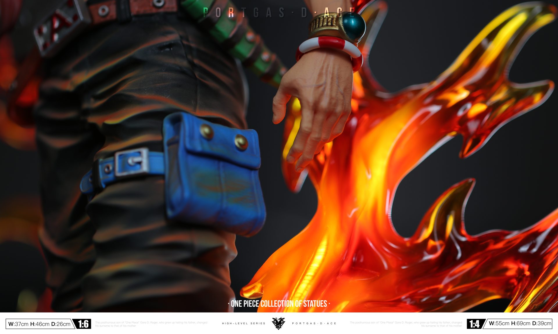 Burning Ace Resin Statue | One Piece - PREORDER
