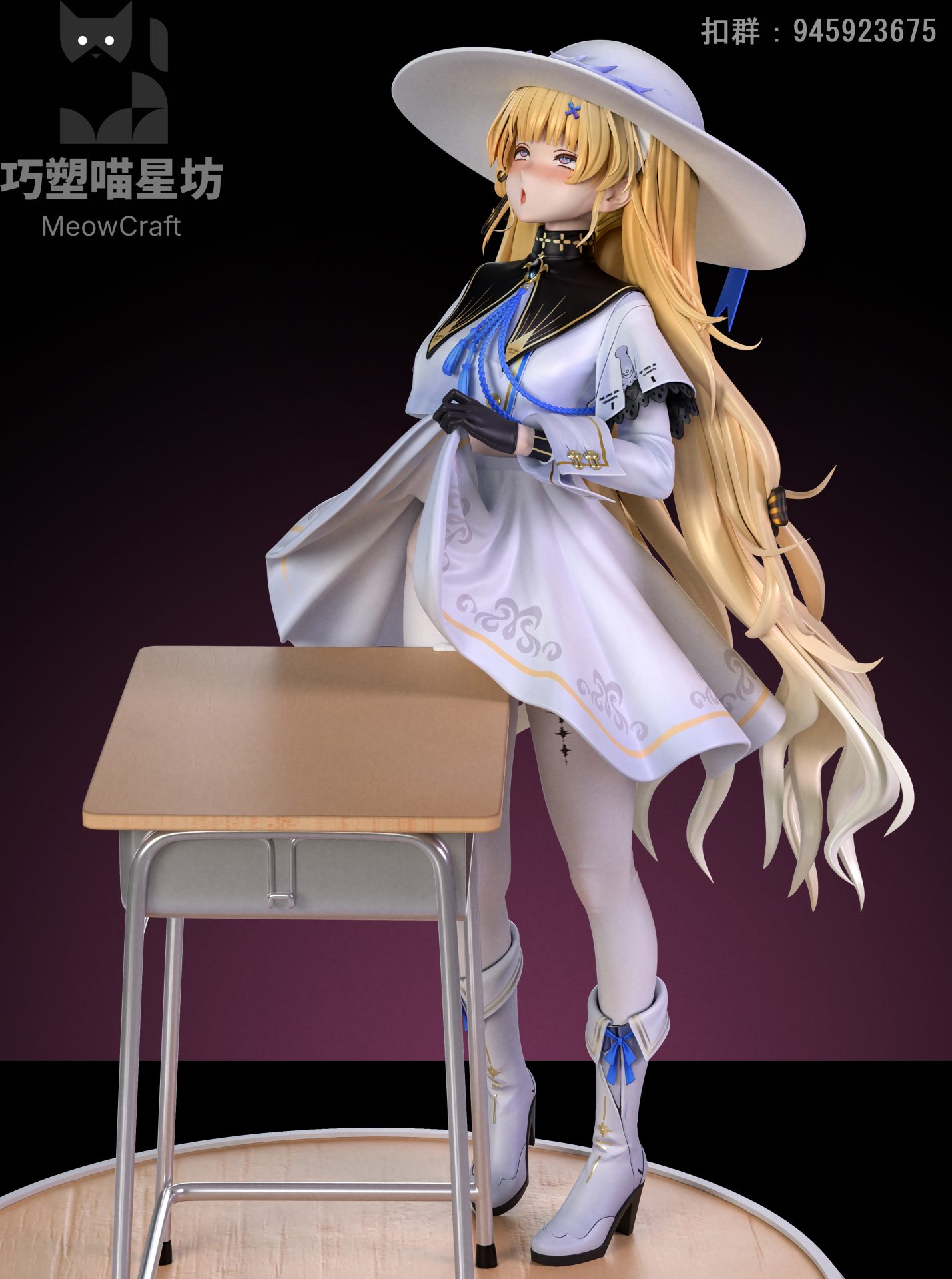 MeowCraft Studio 1/6 Scale Wuthering Waves Phoebe After School GK Resin Statue PREORDER - Toy Okoku