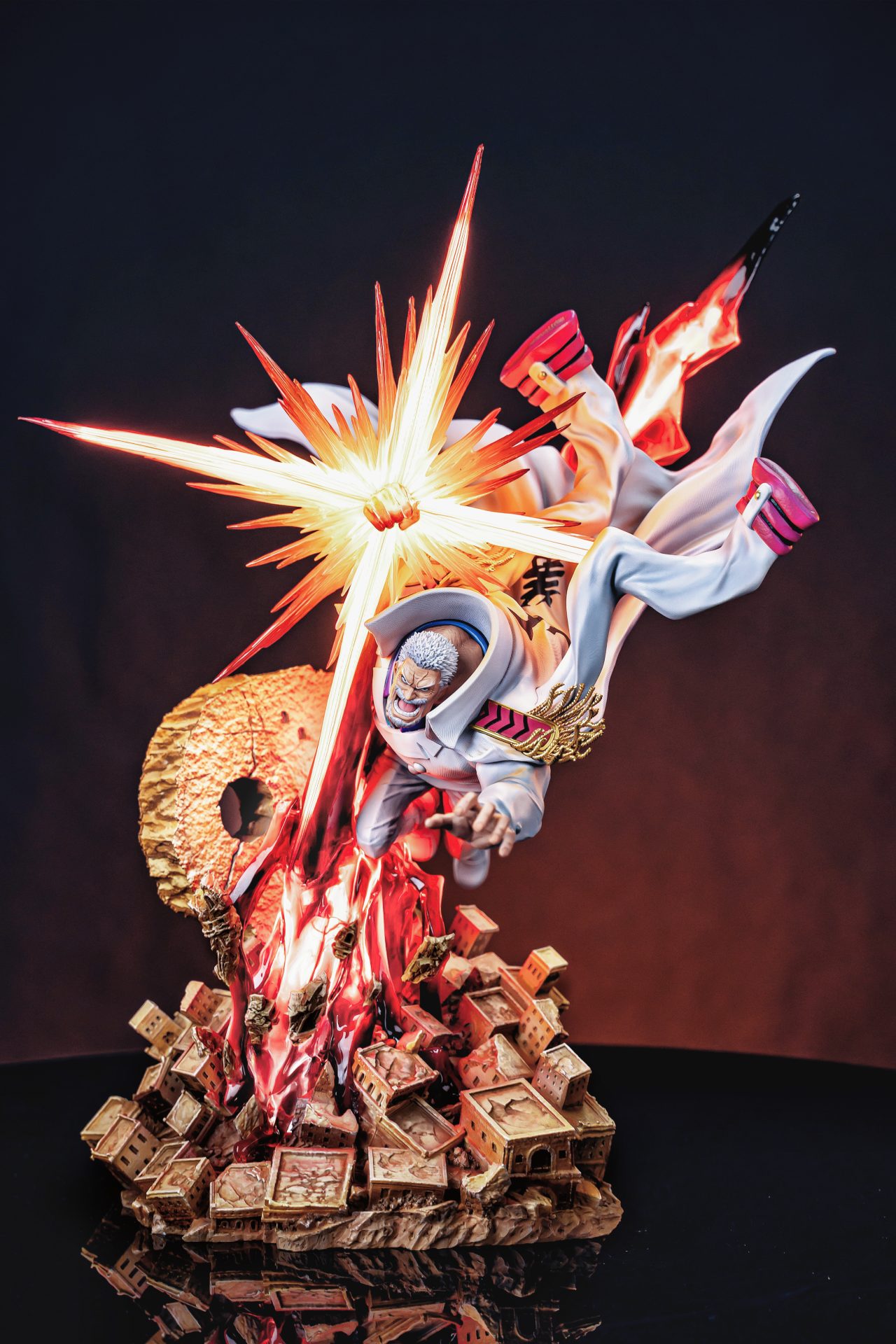 Rain Studio OP Monkey D Garp GK Resin Statue PREORDER - Toy Okoku