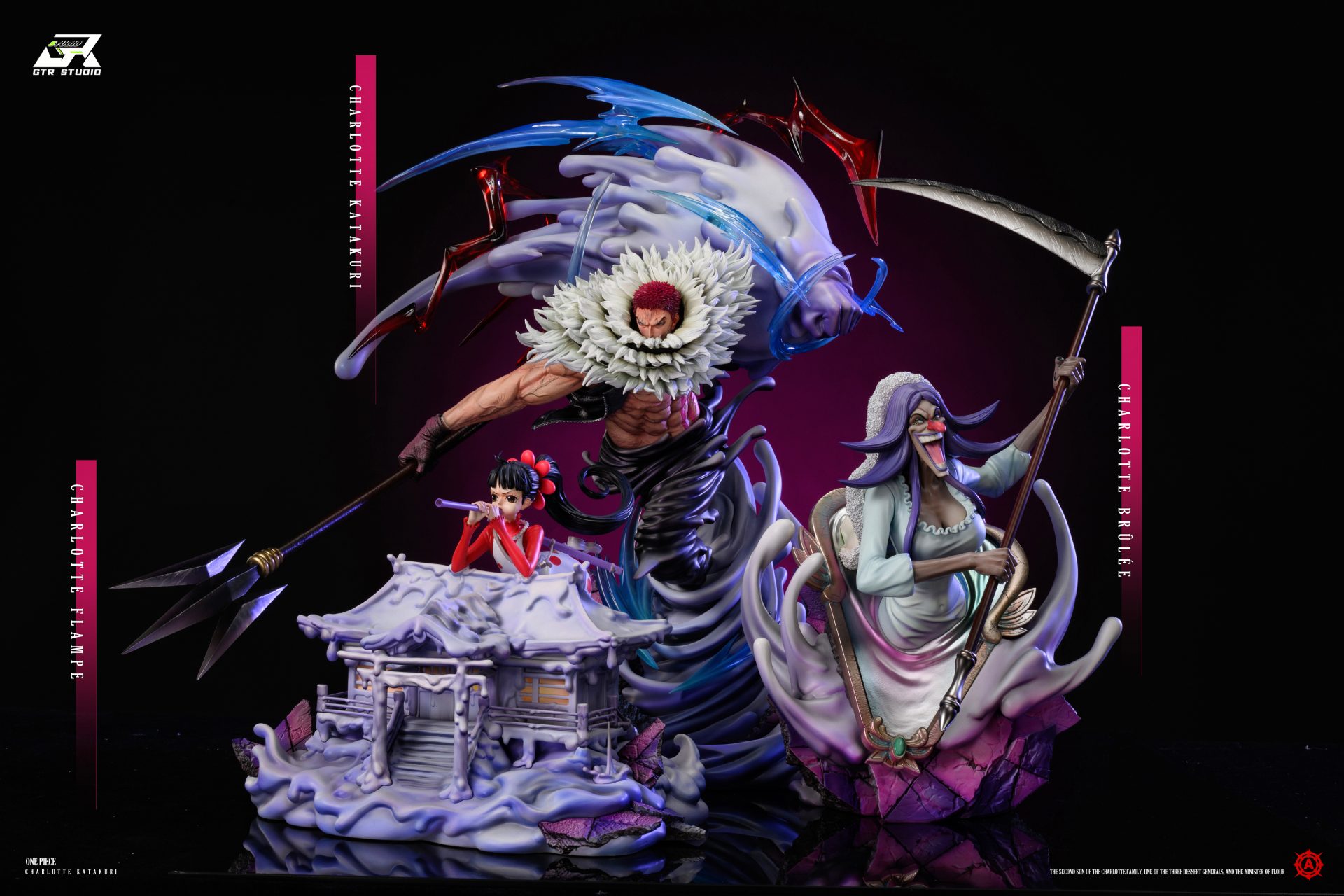 GTR Studio OP Charlotte Brûlée & Charlotte Flampe GK Resin Statue ...