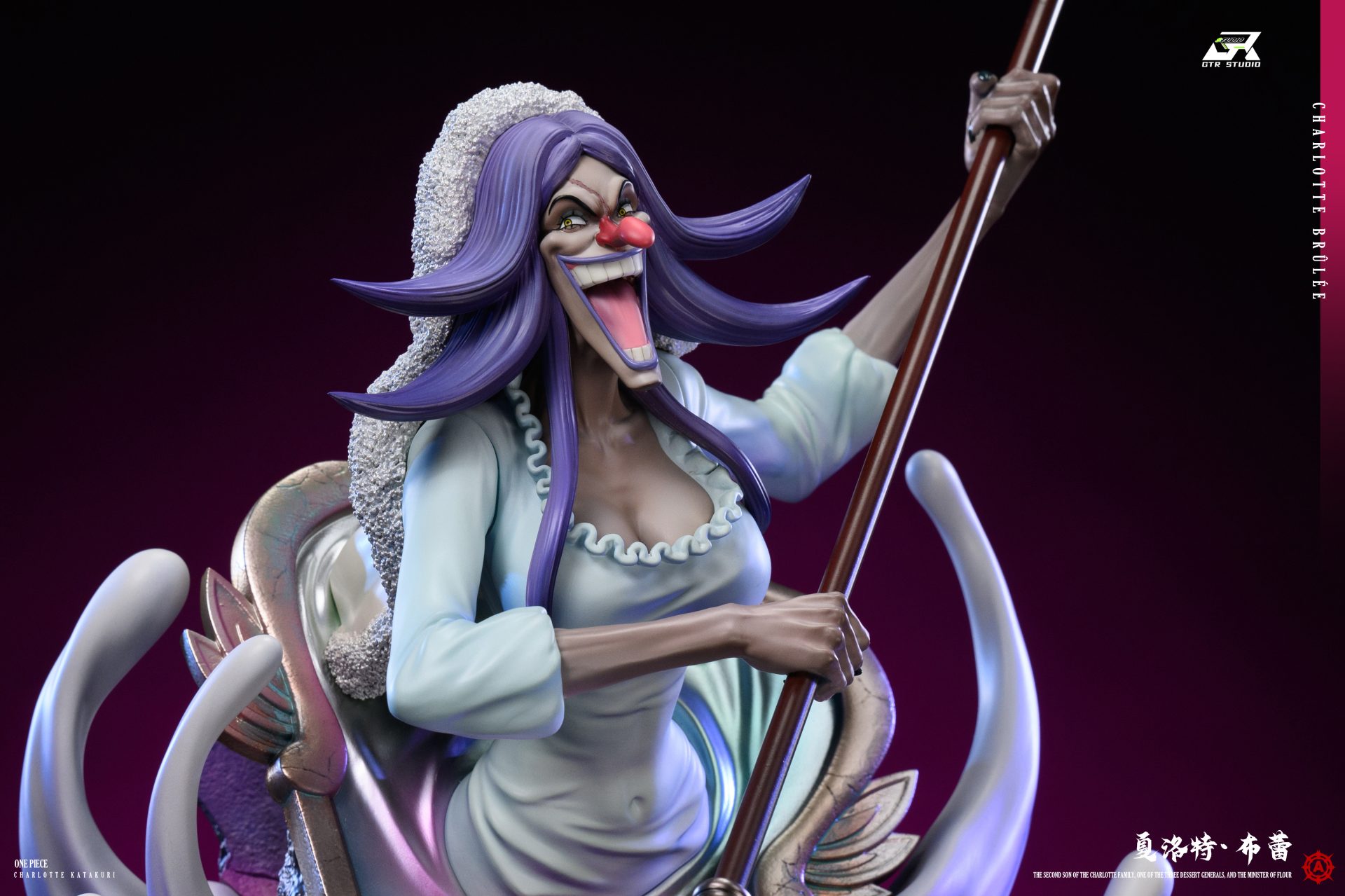 GTR Studio OP Charlotte Brûlée & Charlotte Flampe GK Resin Statue ...