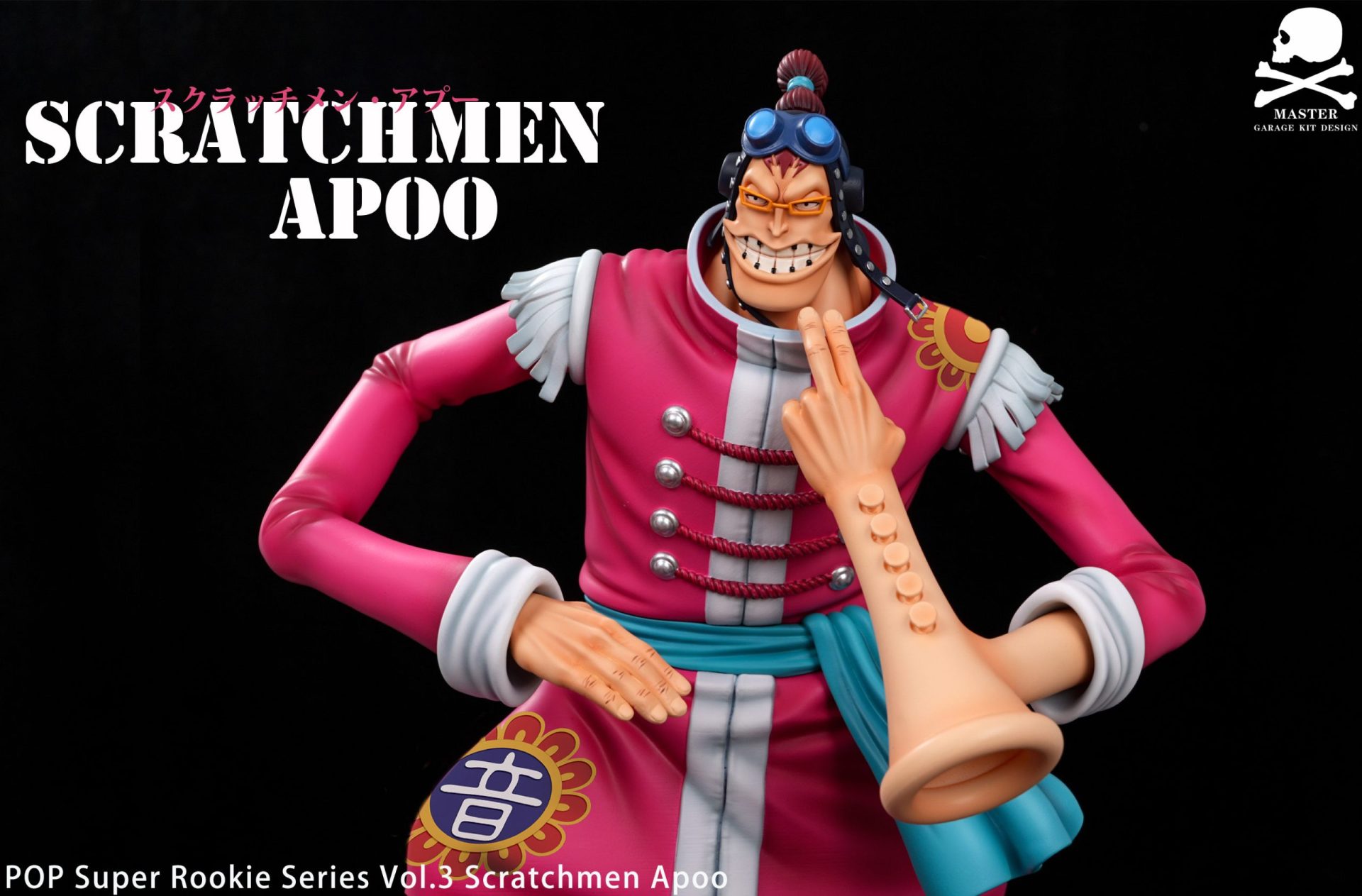 Master Studio POP Scale OP Scratchmen Apoo GK Resin Statue PREORDER ...