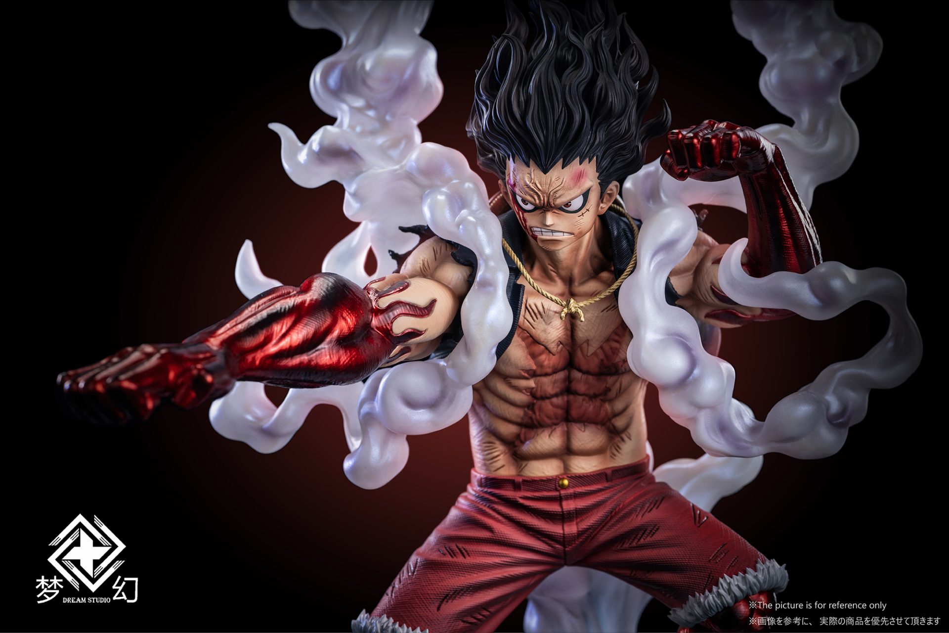 Dream Studio OP Gear 4 Snake Luffy Resin Statue PREORDER - Toy Okoku