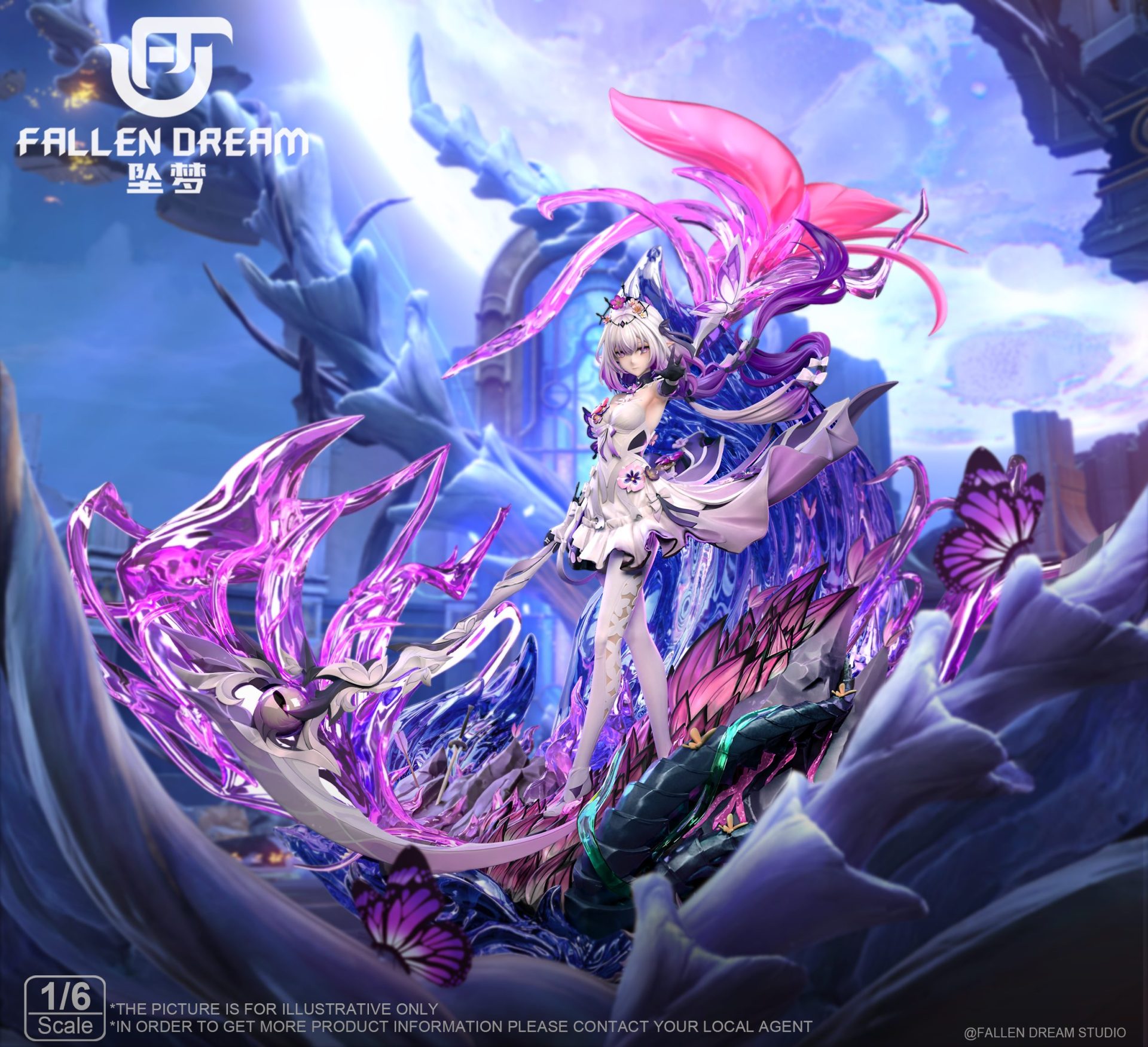 Fallen Dream Studio Honkai Star Rail Castorice Resin STATUE PREORDER ...