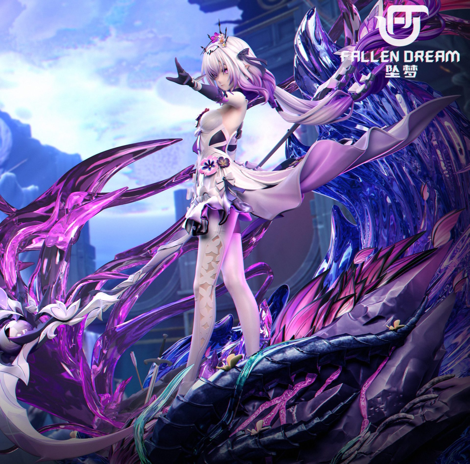 Fallen Dream Studio Honkai Star Rail Castorice Resin STATUE PREORDER ...