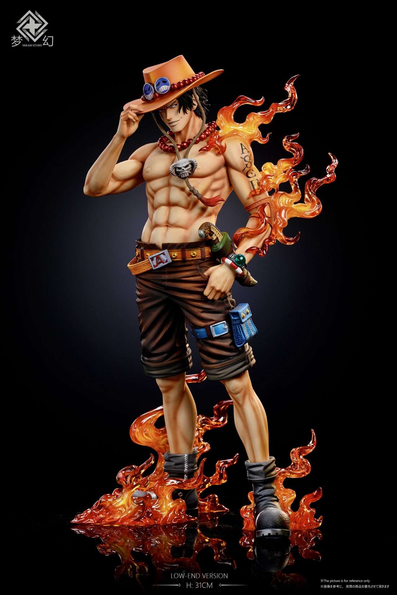Dream Studio 1/6 Scale OP Ace Resin Statue PREORDER - Toy Okoku