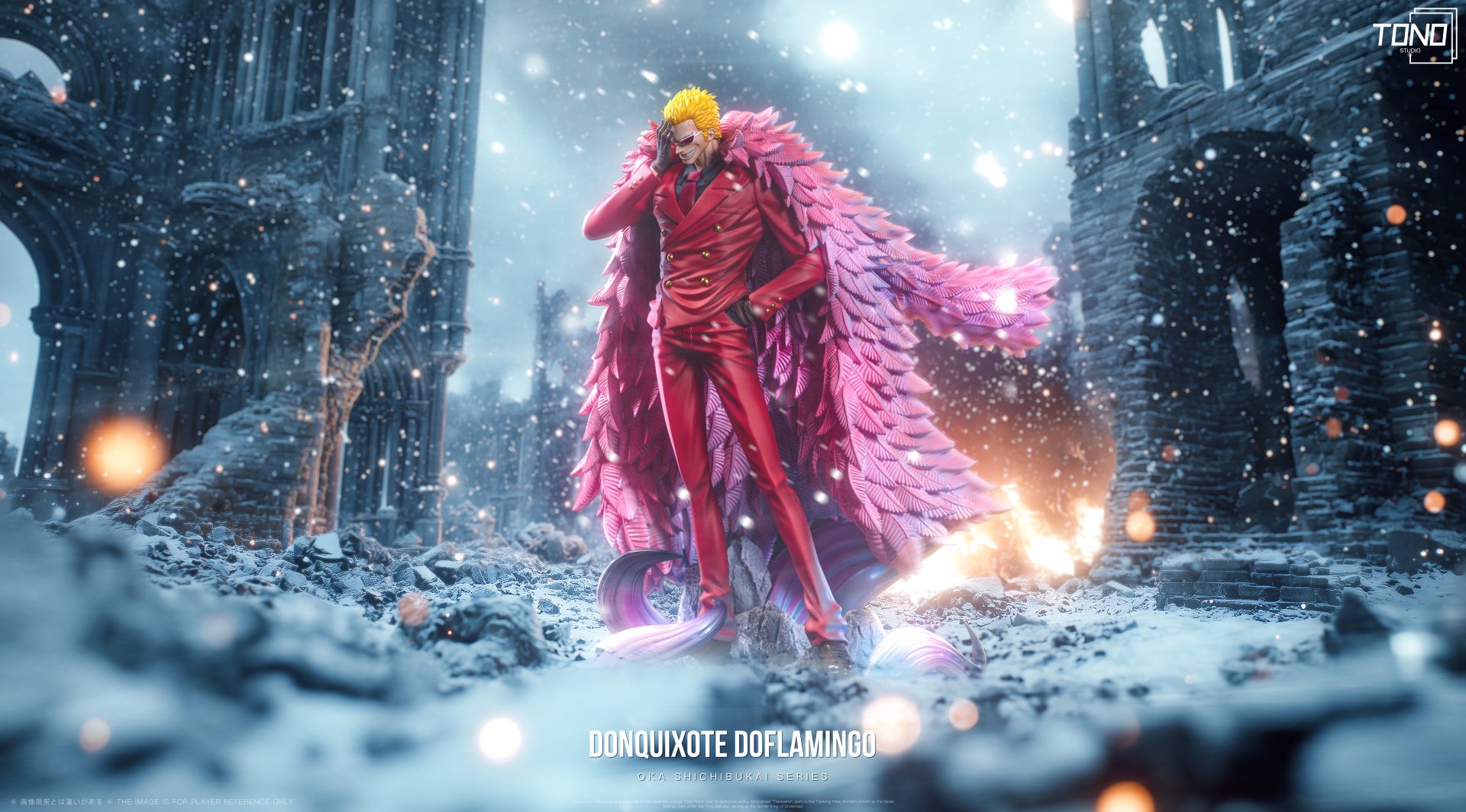 Tono Studio OP Donquixote Doflamingo GK Resin Statue PREORDER - Toy Okoku