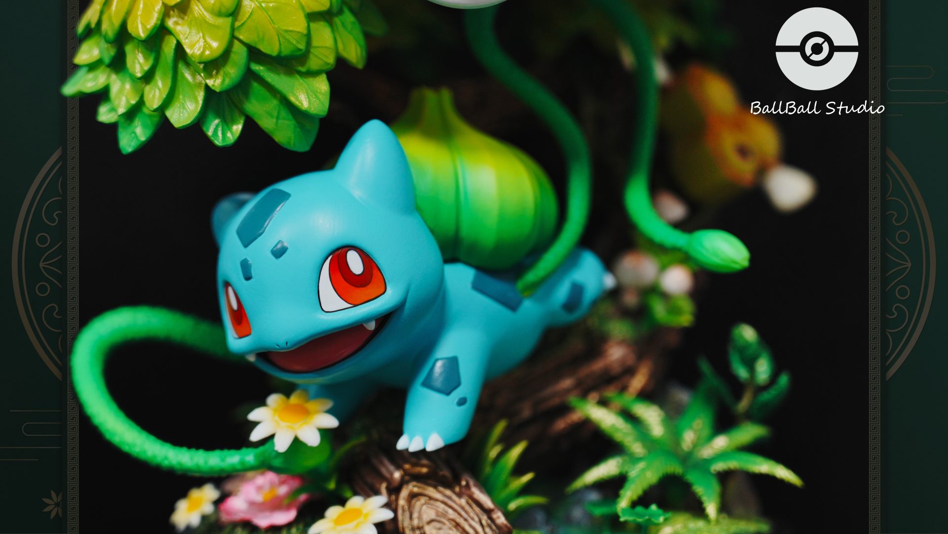 BallBall Studio Bulbasaur GK Resin Statue PREORDER - Toy Okoku