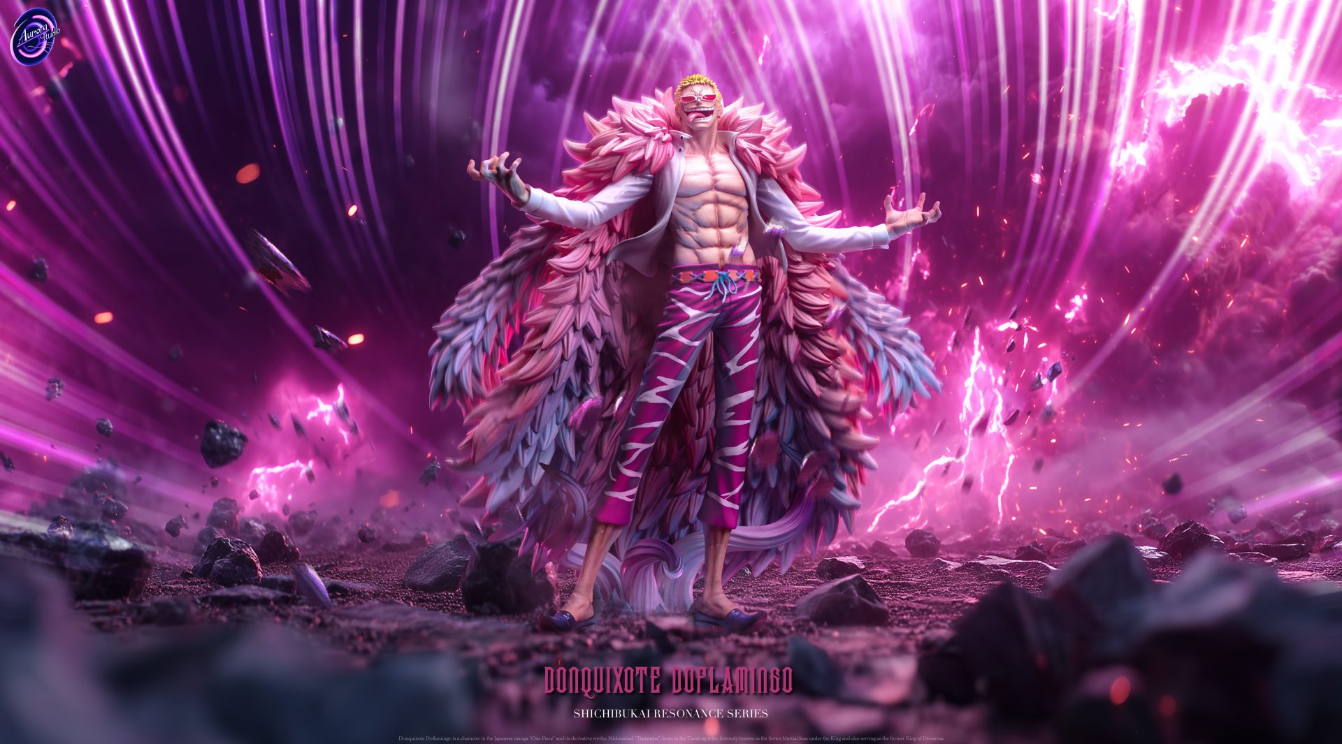Aurora Studio POP OP Donquixote Doflamingo Resin Statue PREORDER - Toy ...