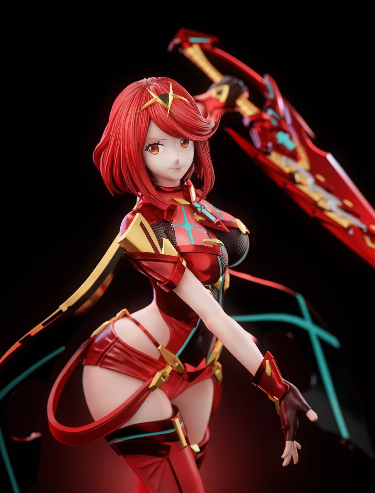 KOD Studio 1/6 & 1/4 Scale Xenoblade Pyra Resin Statue PREORDER - Toy Okoku