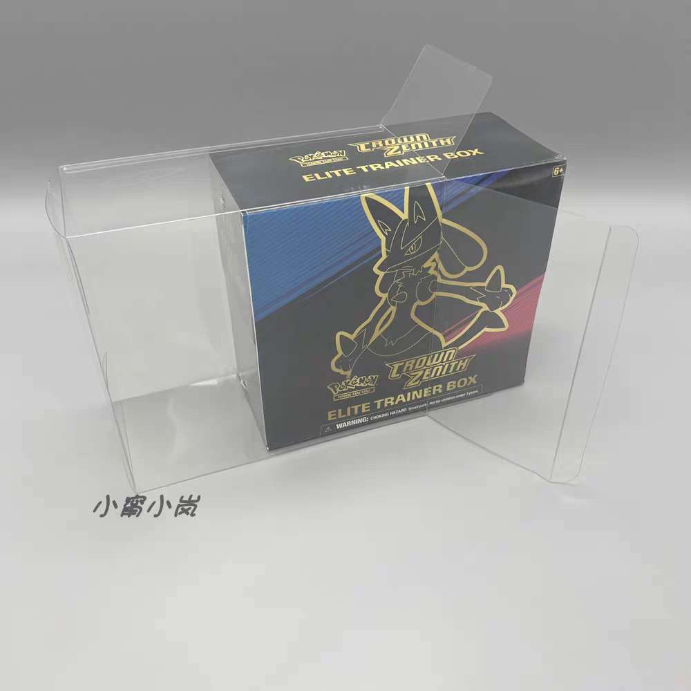Plastic Semi Rigid Protector for English TCG ETB Elite Trainer Box ...