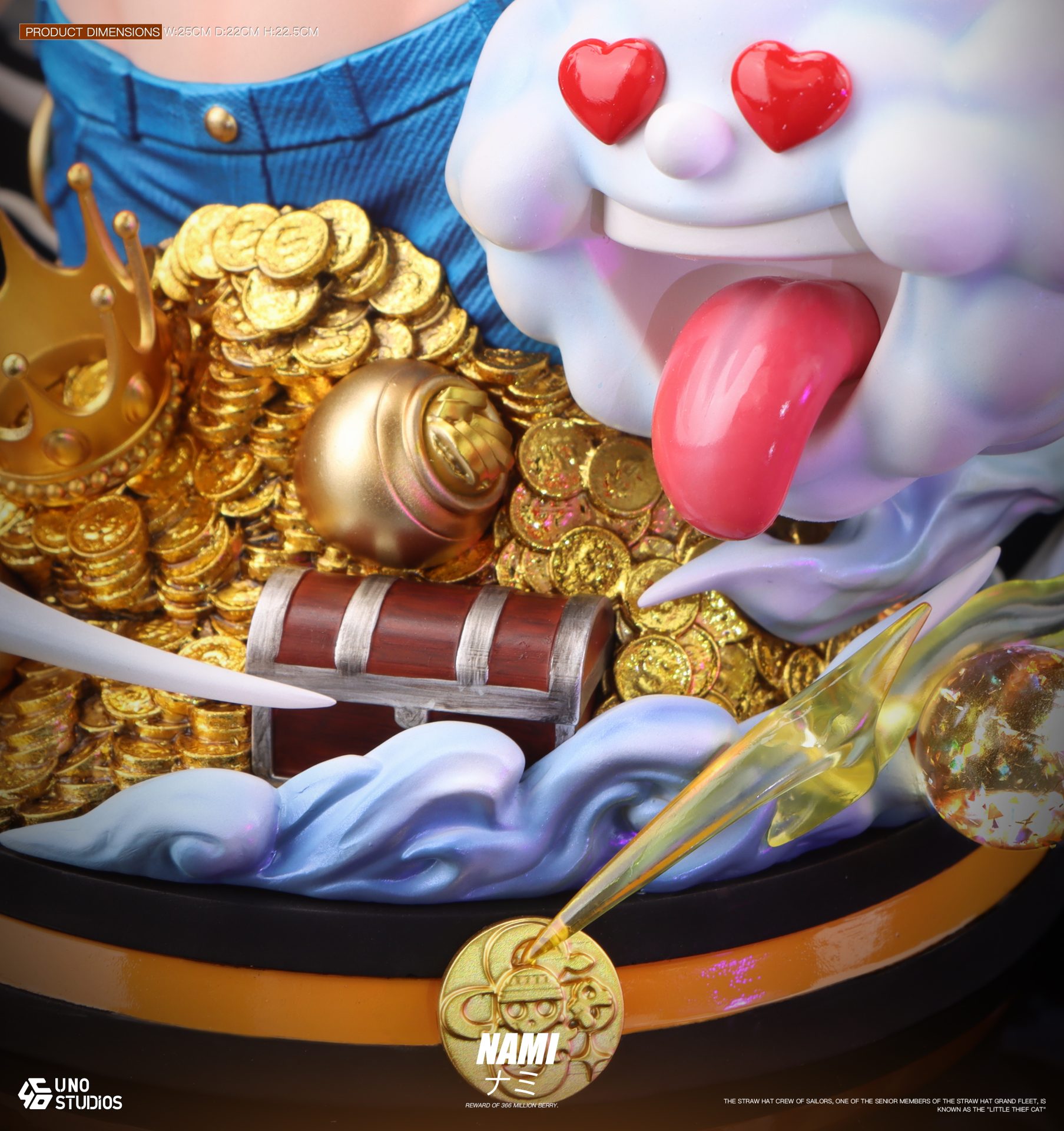 UNO Studio 1/4 Scale OP NAMI Resin Statue PREORDER - Toy Okoku