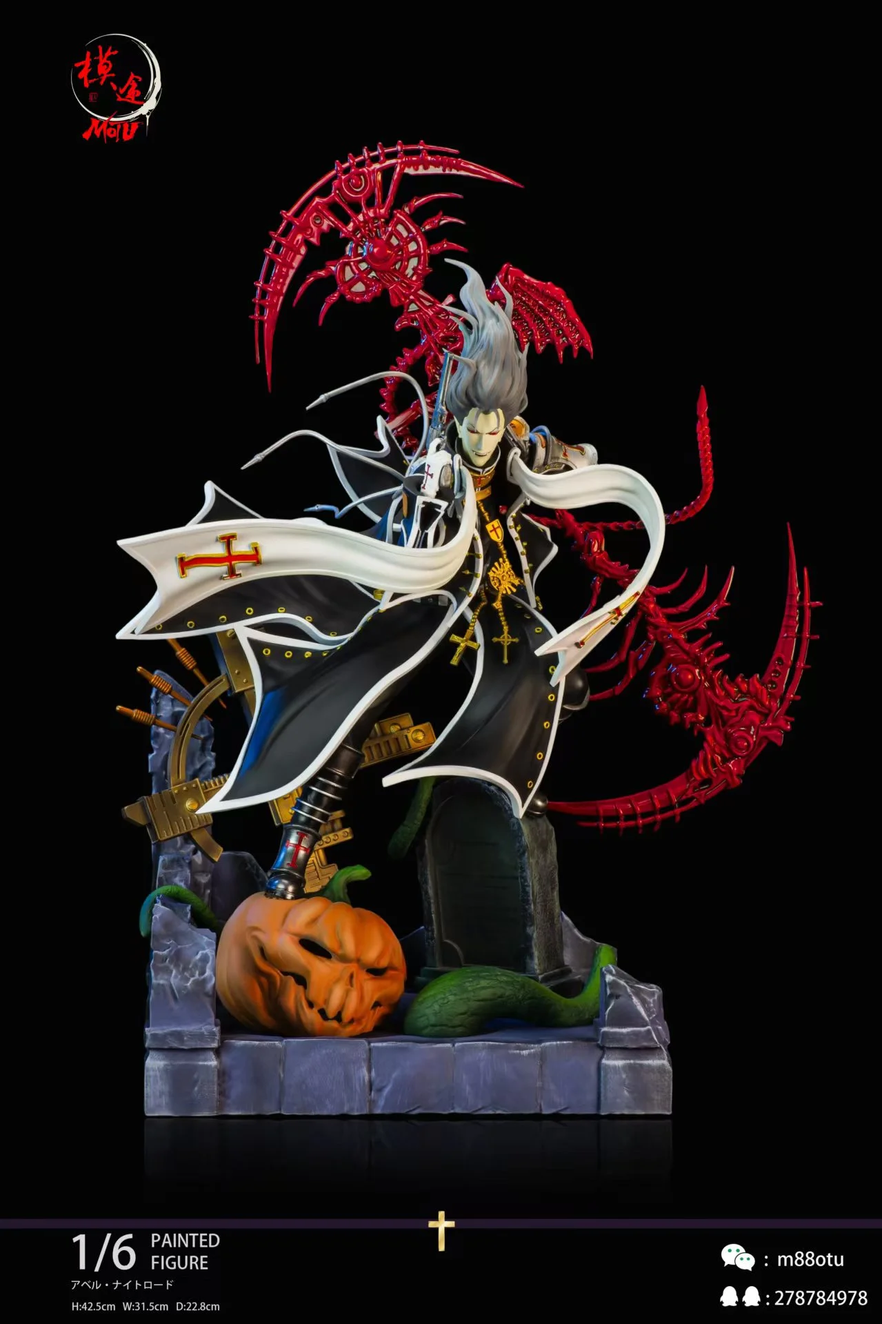 Modu Studio Trinity Blood Abel Nightroad Resin STATUE PREORDER - Toy Okoku