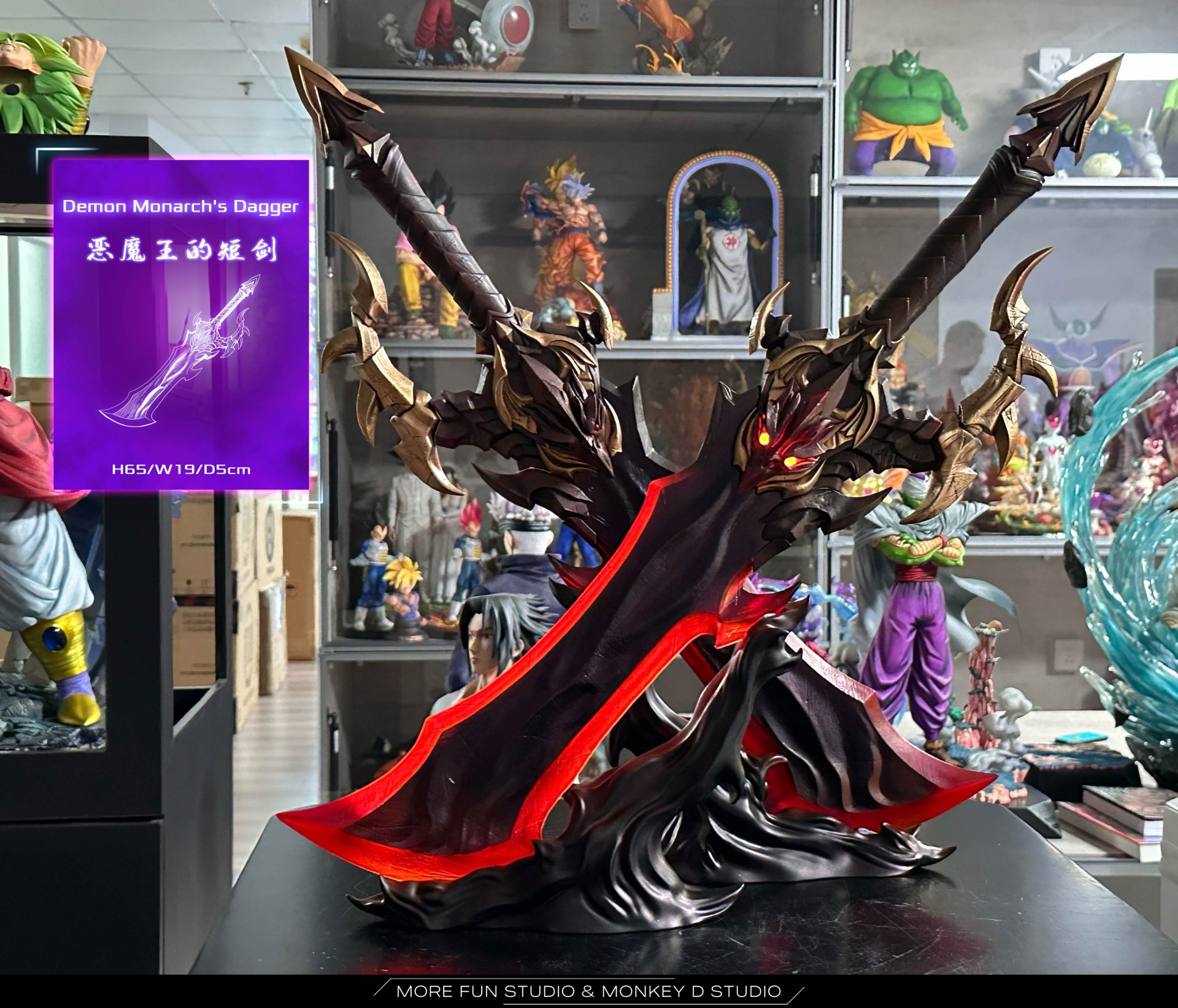 More Fun Studio × Monkey D. Studio 1/1 Scale Life Size Demon Monarch's ...