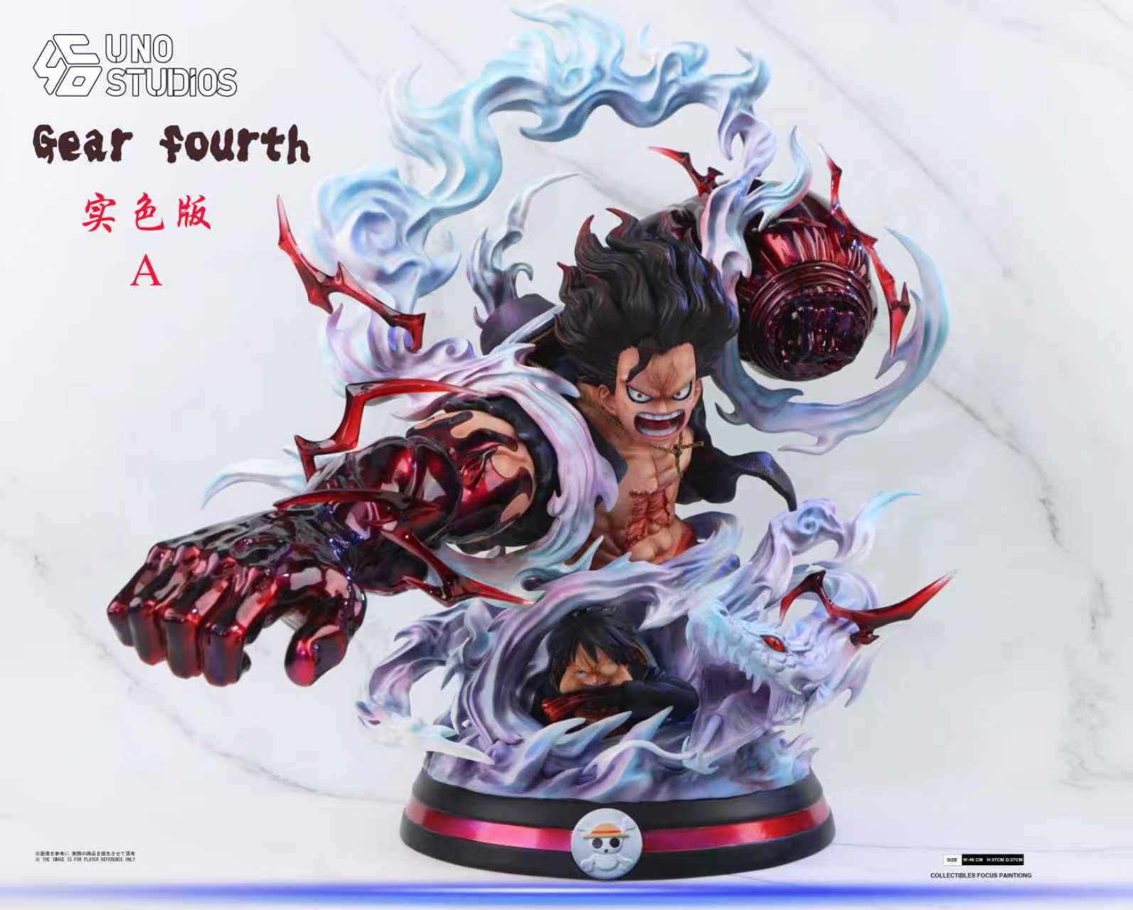 UNO Studio 1/4 Scale OP Gear 4 Luffey Resin Statue PREORDER - Toy Okoku