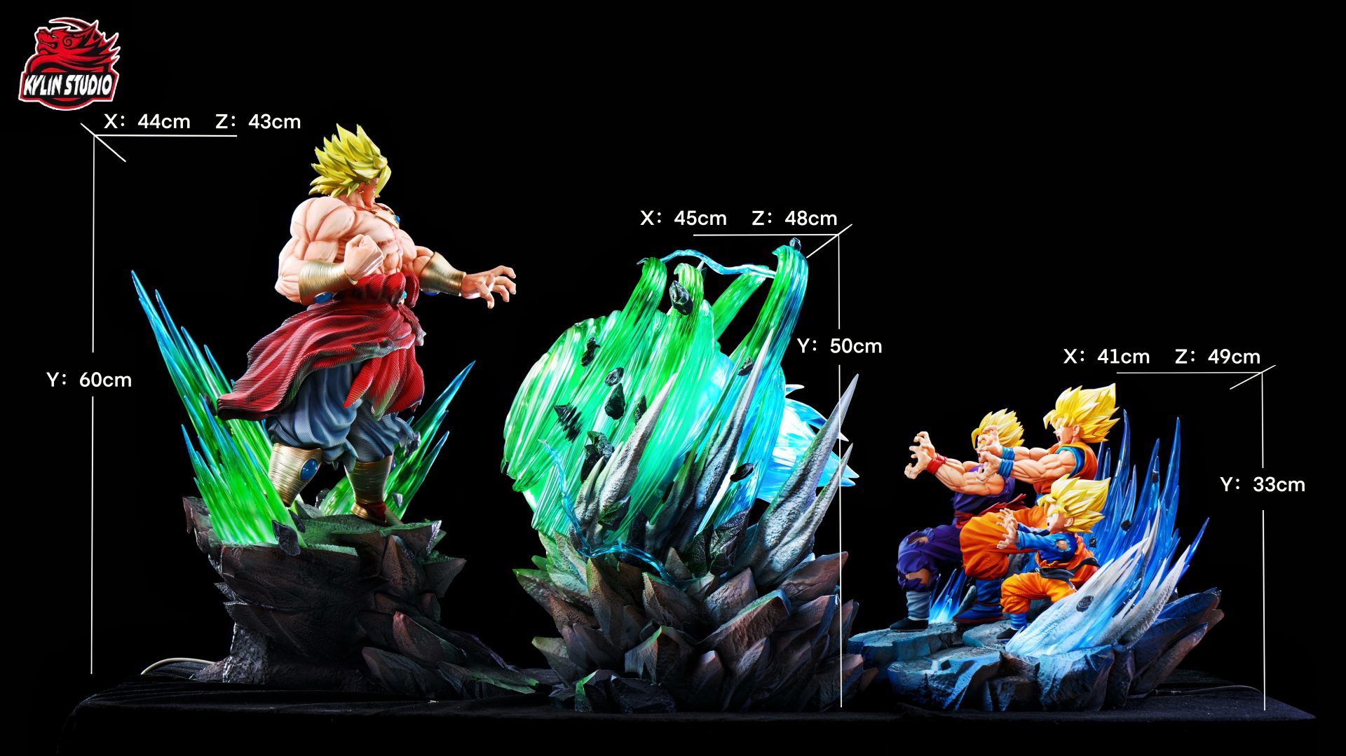 Kylin Studio Bruly VS Guku Guhan Guten Battle Resin STATUE PREORDER ...