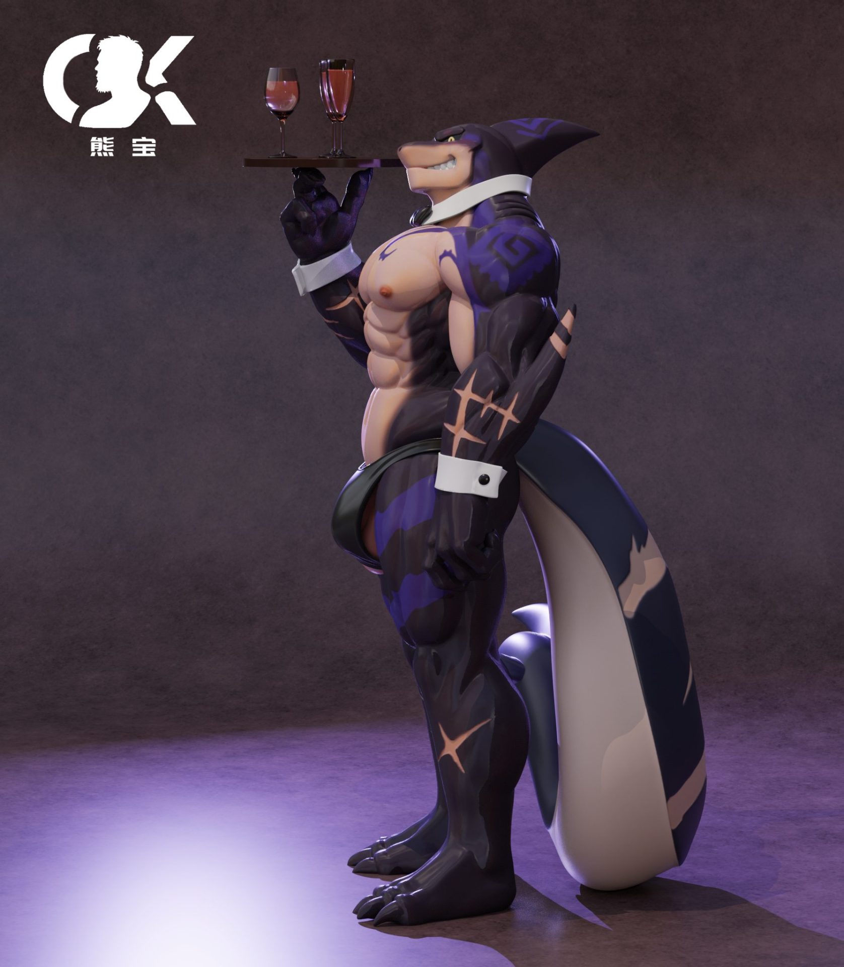 Xiong Bao Studio 1/6 Scale Capt. Locke XXL Woofia Resin Statue PREORDER ...