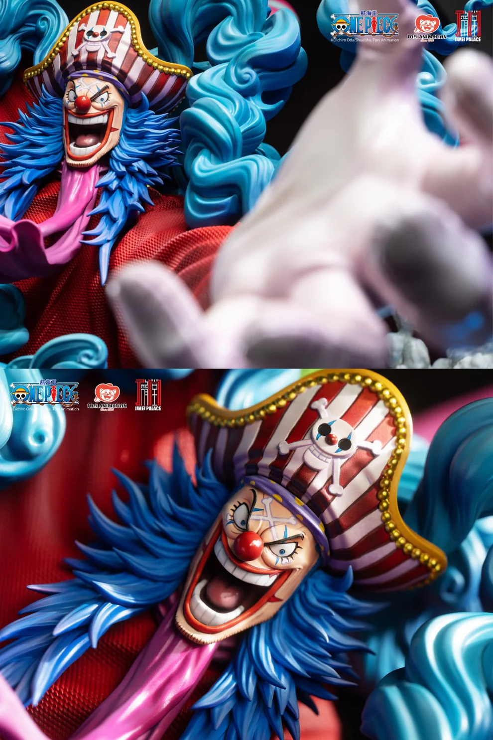 JIMEI PALACE Studio OP New Yonko BUGGY Limited Edition Resin Statue ...