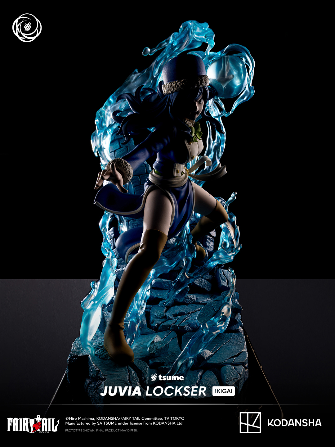 Tsume Studio 1/6 Scale Fairy Tail Juvia Lockser LICENSED Resin Statue ...