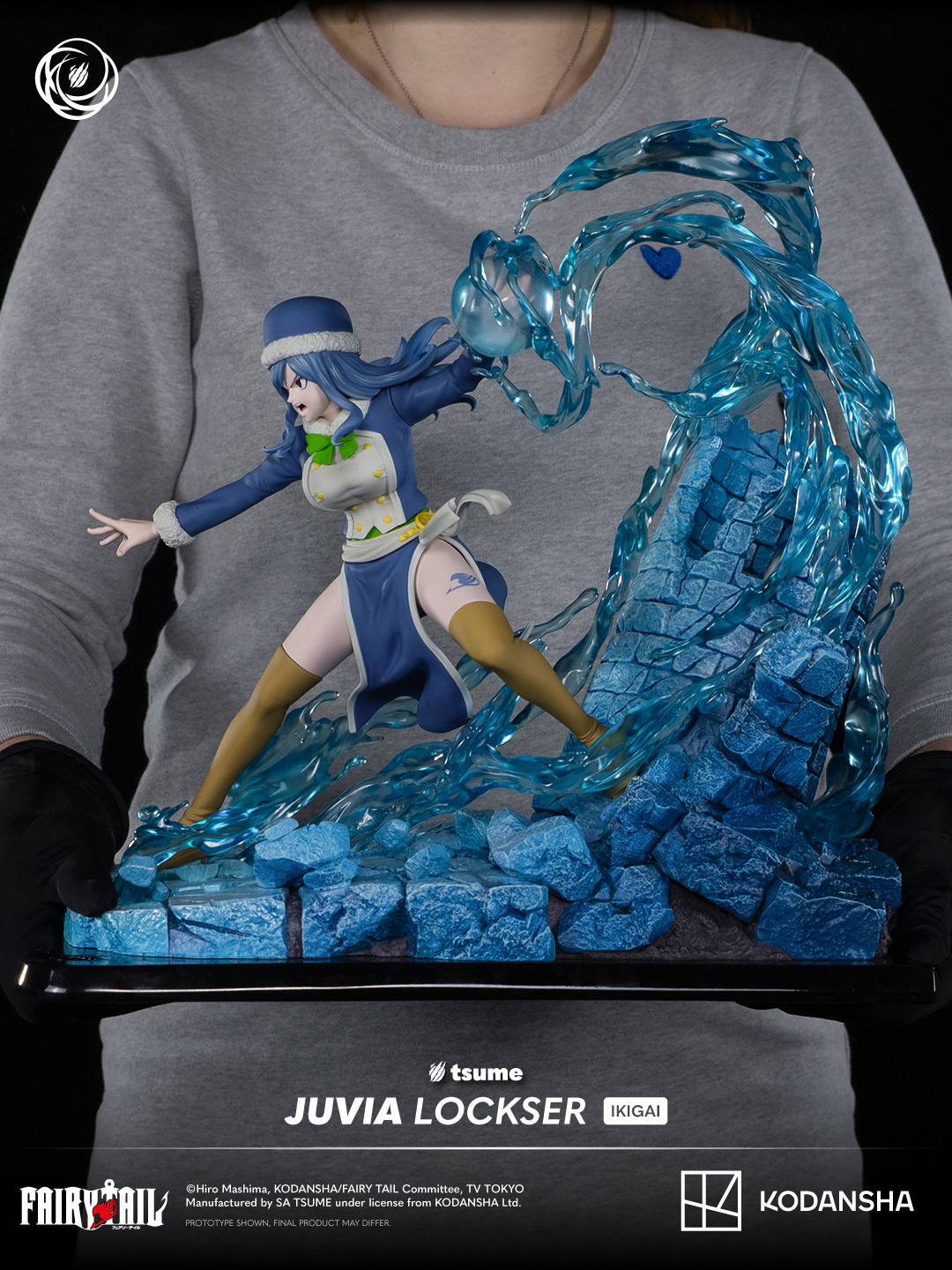 Tsume Studio 1/6 Scale Fairy Tail Juvia Lockser LICENSED Resin Statue ...