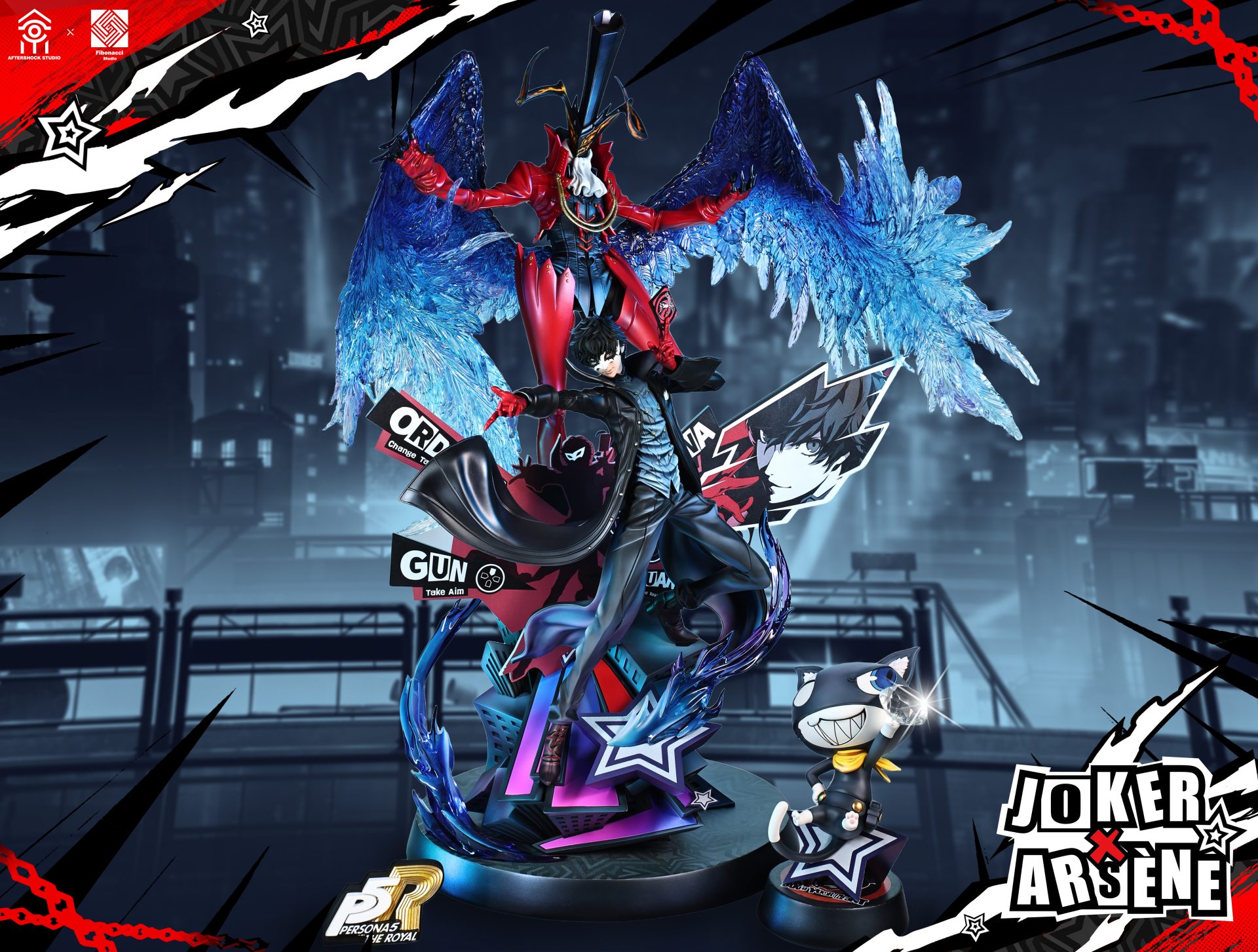 Aftershock Studio x Fibonacci Studio Amamiya Ren Joker & Arsene GK ...