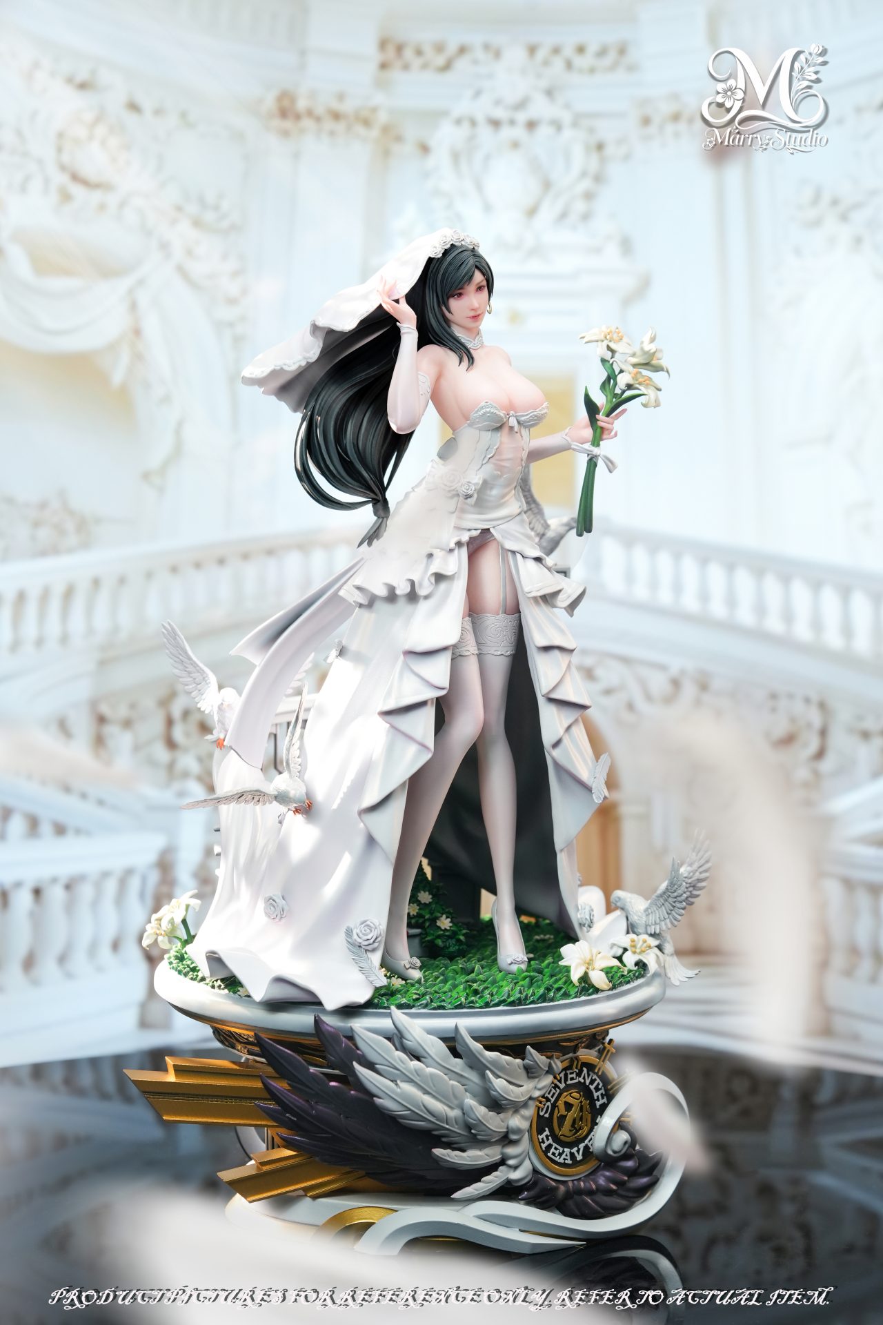 Marry Studio Tifa Wedding Dress Resin Statue PREORDER - Toy Okoku