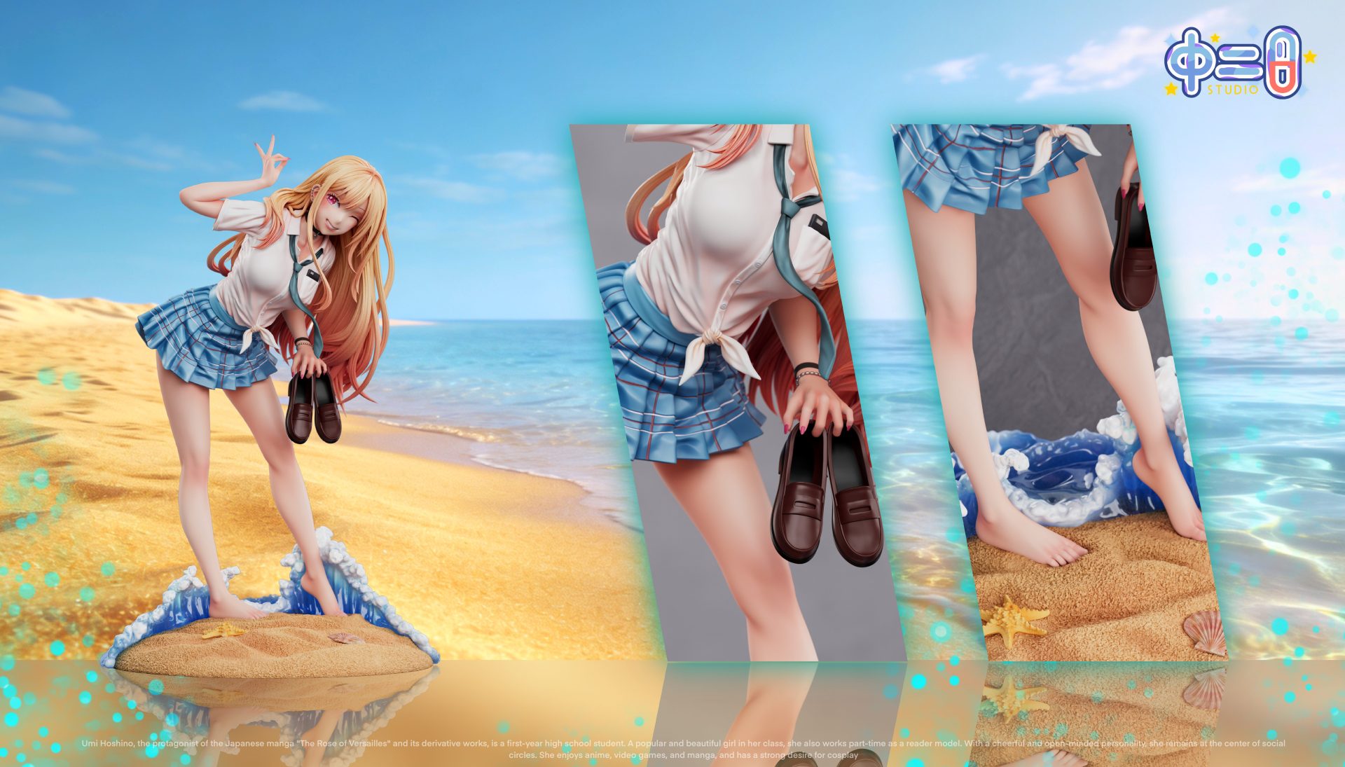 Zhong Er Bing Studio Marin Kitagawa JK Uniform Resin STATUE PREORDER ...