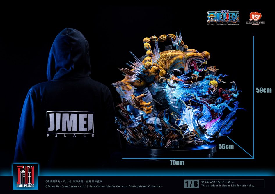 Jimei Palace Studio OP Sanji vs. Queen Resin Statue PREORDER - Toy Okoku