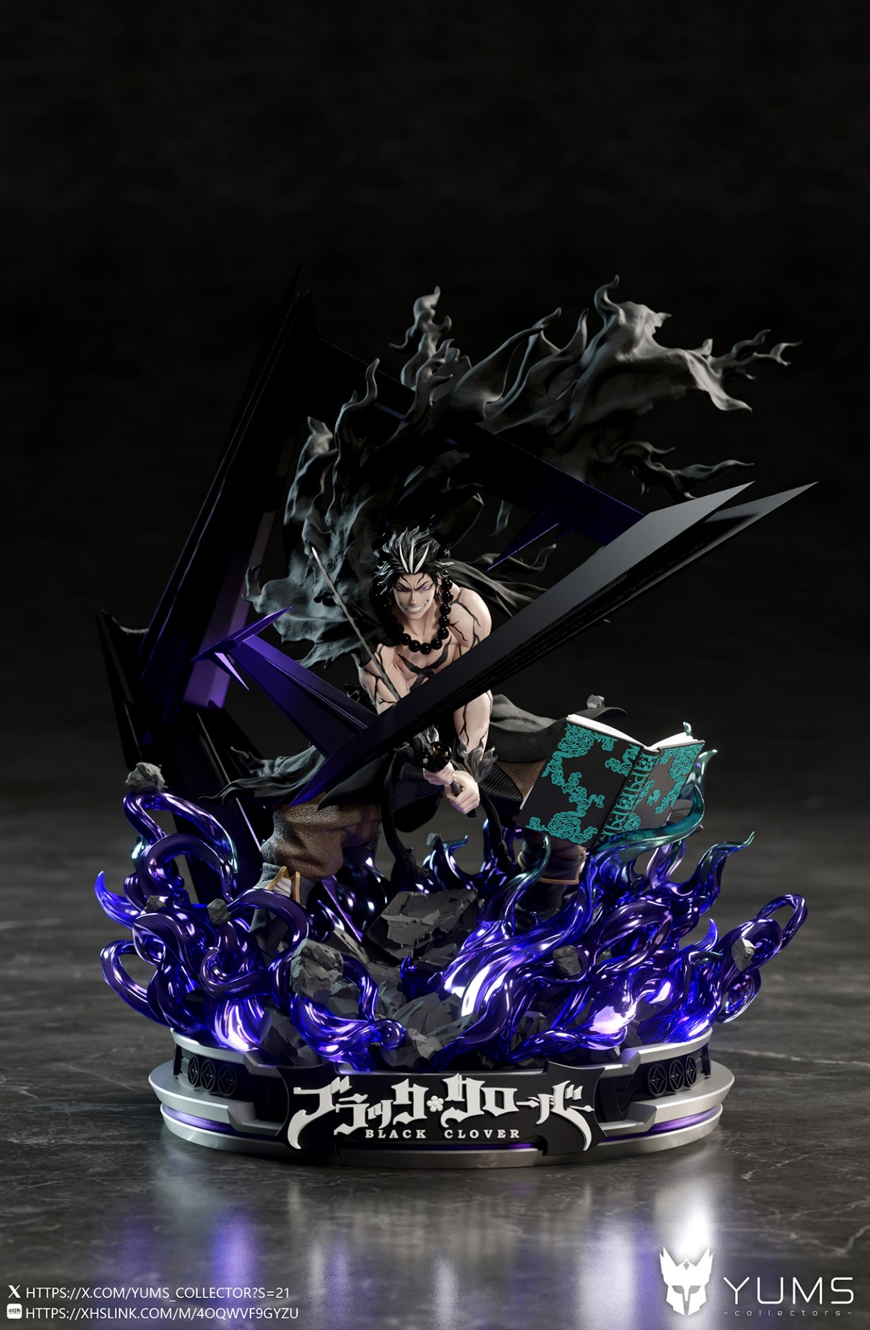 YUMS Collectors Studio Yami Sukehiro Yami's Kijin Transformation Resin ...