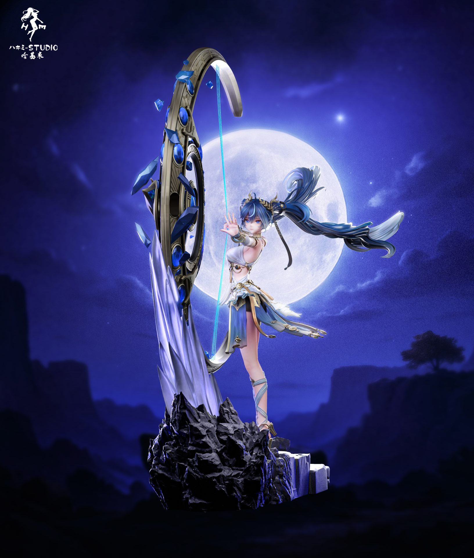Hakimi HJM Studio 1/6 Scale Iuno Drawing the Bow Resin Statue PREORDER ...